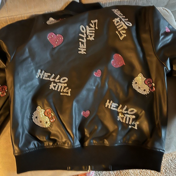 Jackets & Coats | Hello Kitty Bomber Rhinestone Jacket | Poshmark